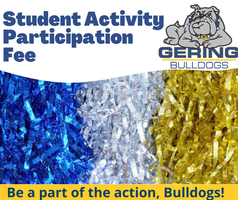 Student Activity Participation Fee Information | Gering Public Schools